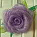 Deco Mesh Rose Wreath - Etsy