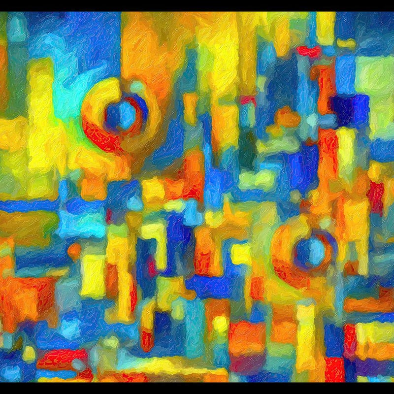 Bold Abstract Art - Etsy