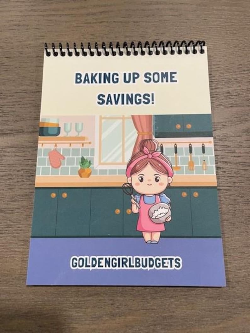 Baking up Some Savings Challenge Book - Etsy