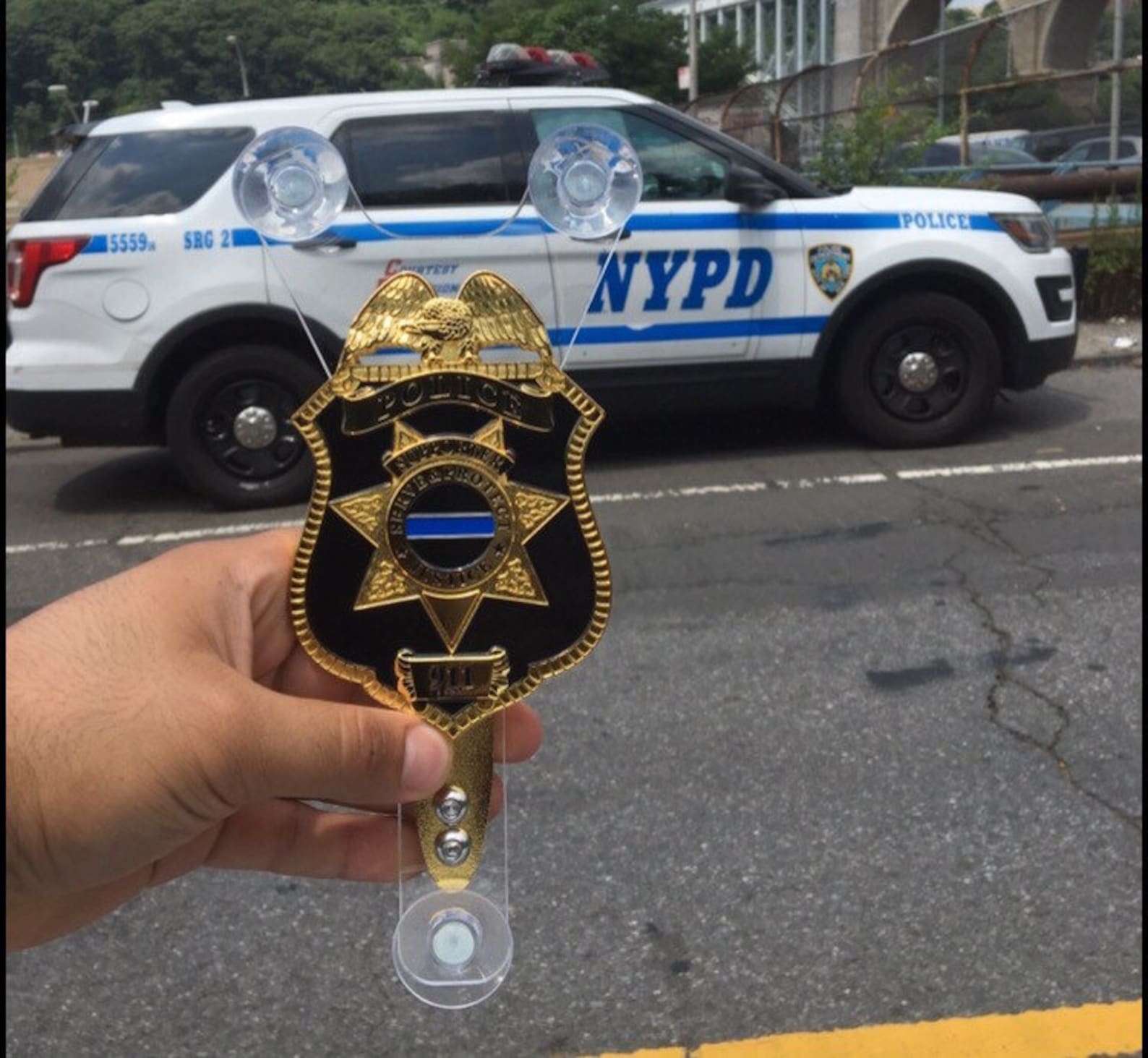 Isupportle Police Windshield Badge Display2025 - Etsy