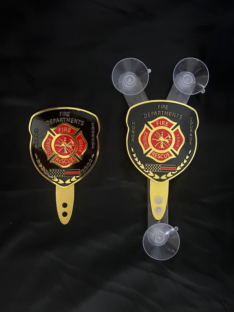 Fire Fighter Badge Display by Isupportle buy One Get One Free - Etsy