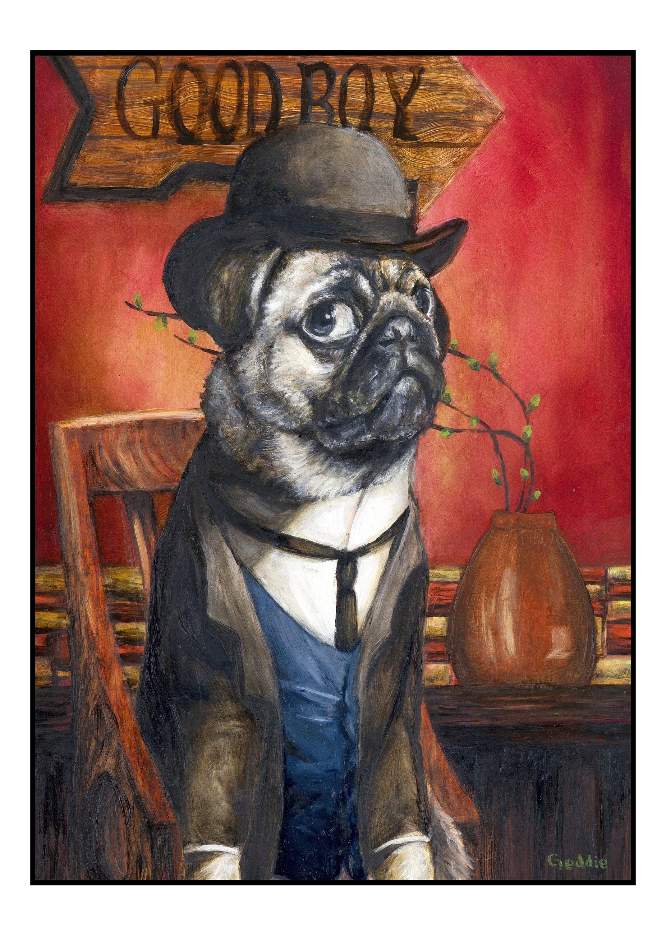 Good Boy Art Print - Etsy