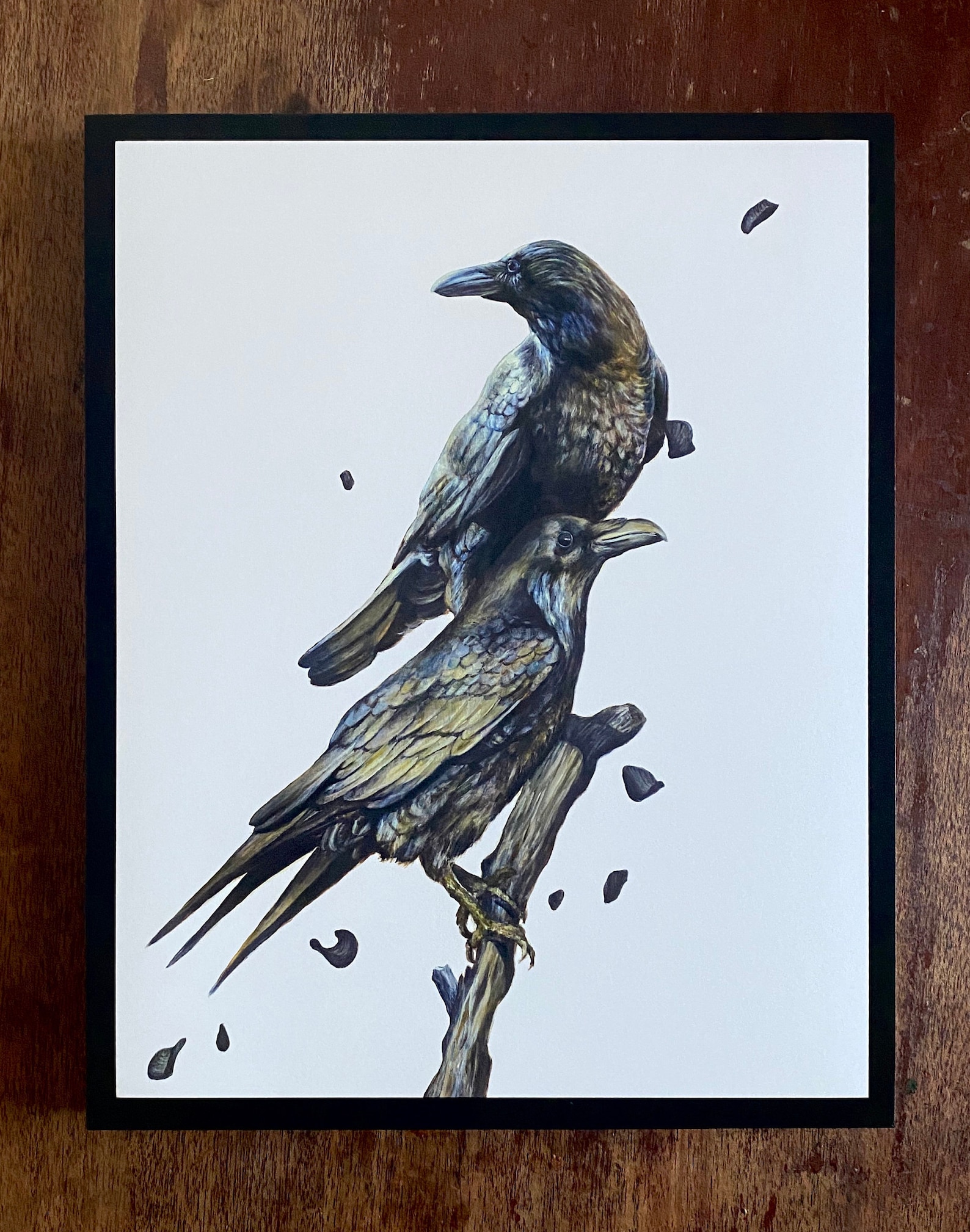 Two Crows Art Print - Etsy