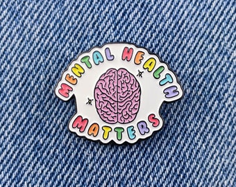 Mental Health Pin | Etsy