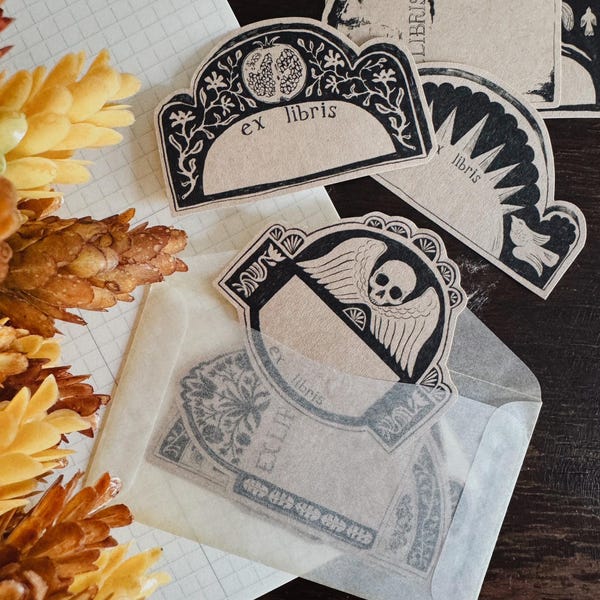 Ex Libris Bookplates - Etsy