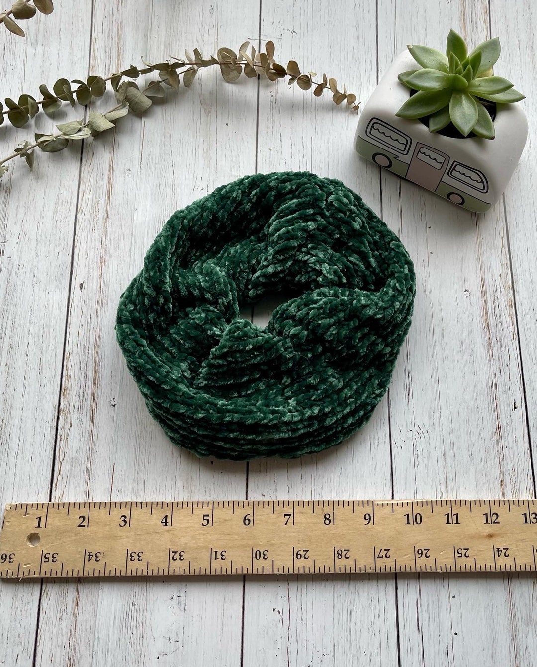 Jumbo Knit Crochet Hair Tie I Like Big Buns Scrunchies - Etsy