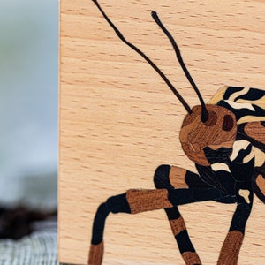 Wood Art | Bug on Wood Nature Art | Wood Wall Decor | Handmade Gift ...
