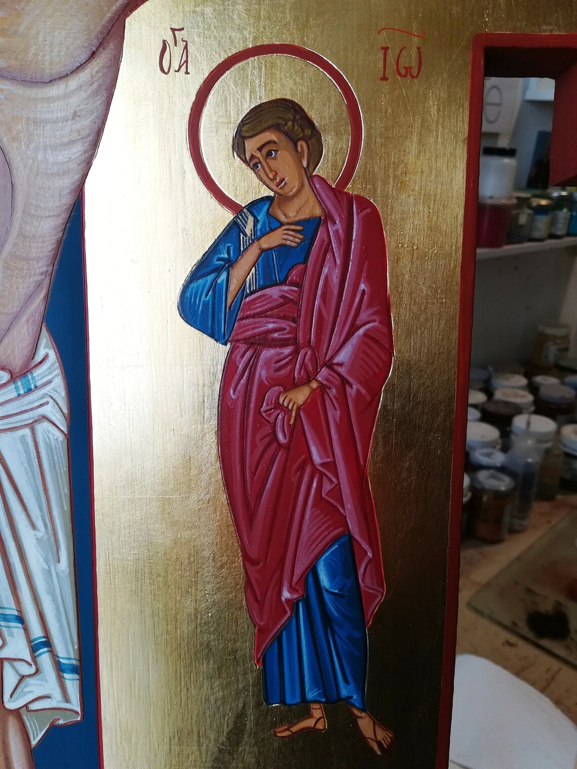 Byzantine Crucifix Hand Paintedcrucifixion of the Lordchrist - Etsy