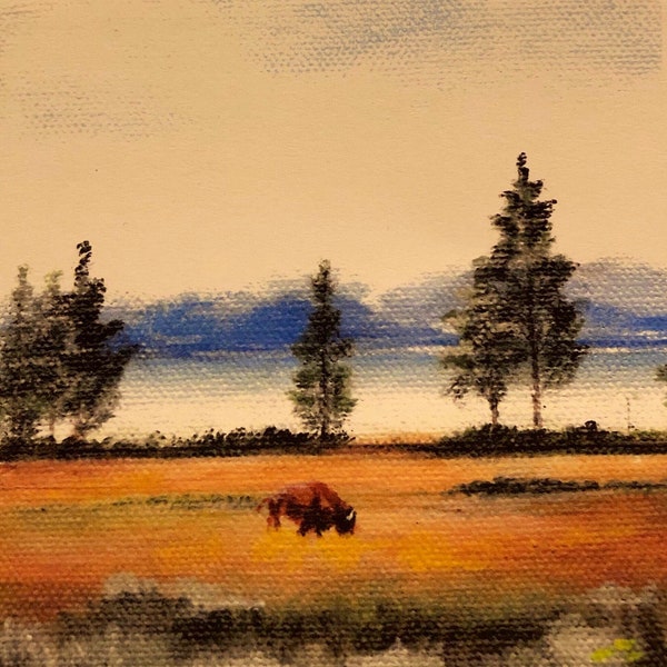 Yellowstone Birthday Card - Etsy