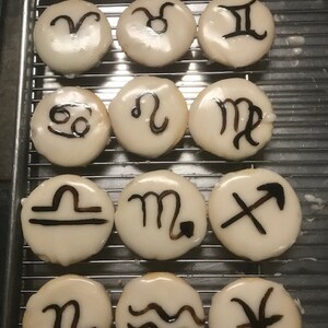 Astrology Zodiac Cookies - Etsy