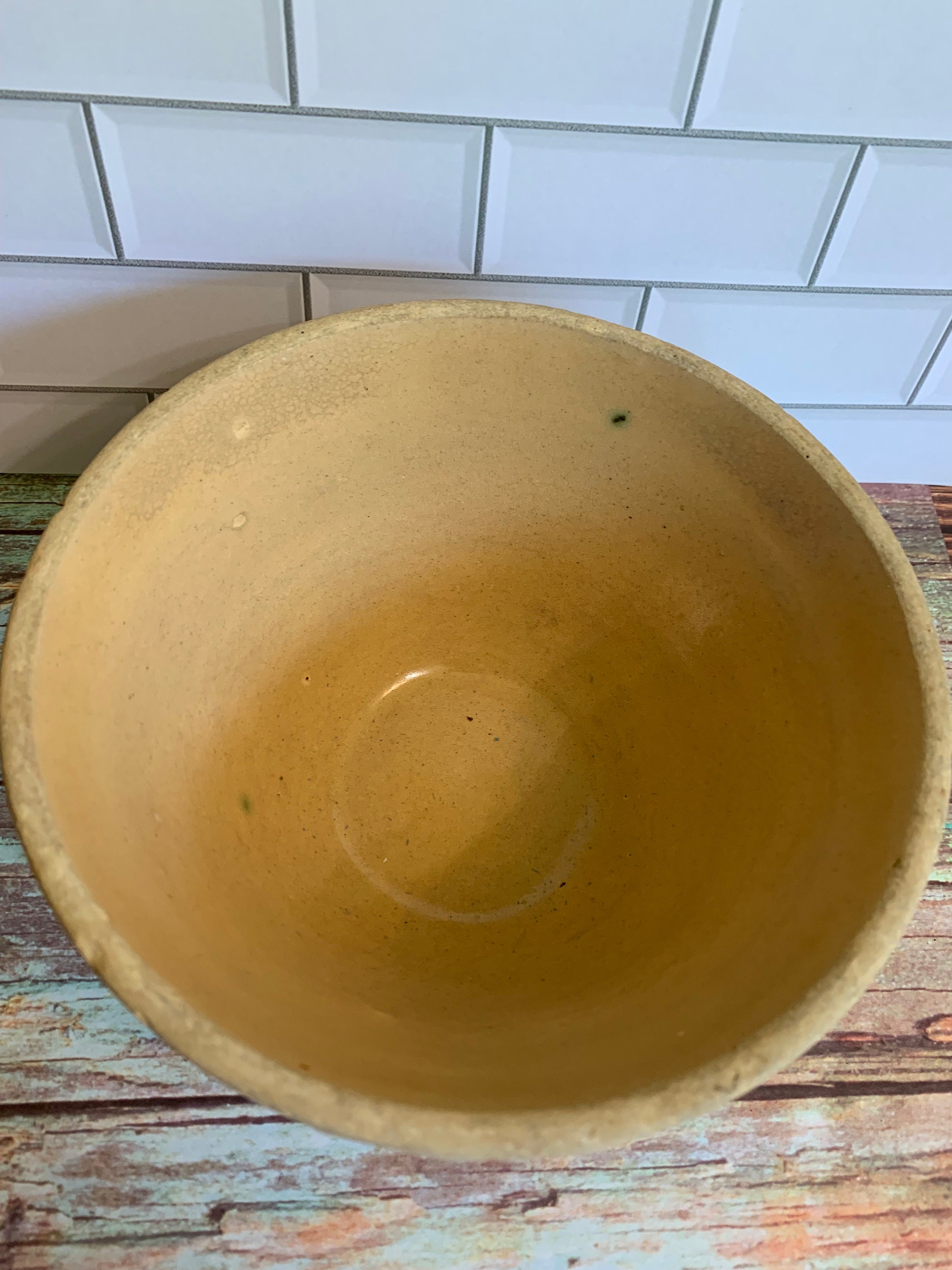 Small Mccoy Pie Crust Mixing Bowl - Etsy