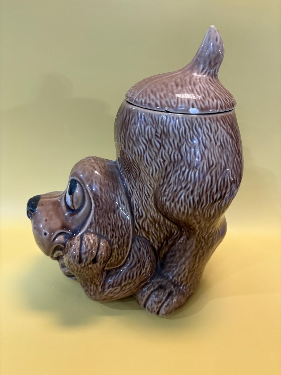 Vintage Mccoy Dog Cookie Jar - Etsy