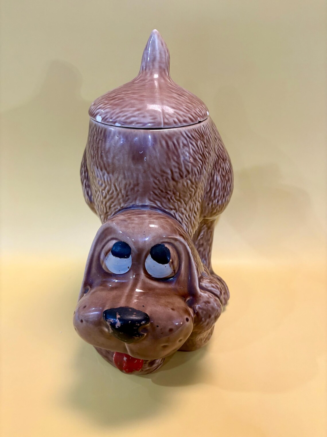 Vintage Mccoy Dog Cookie Jar - Etsy