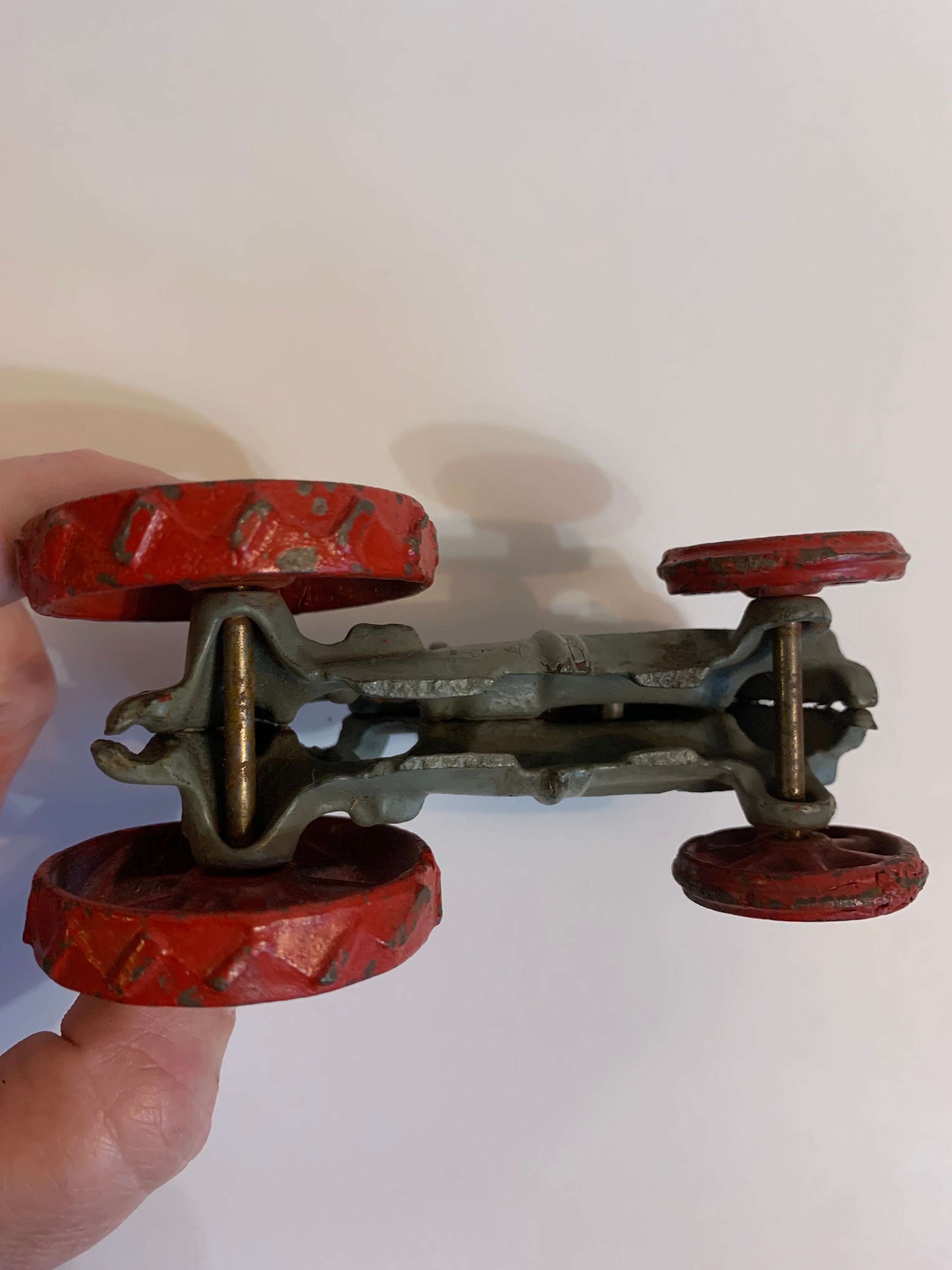 Antique Cast Iron Toy Tractor - Etsy