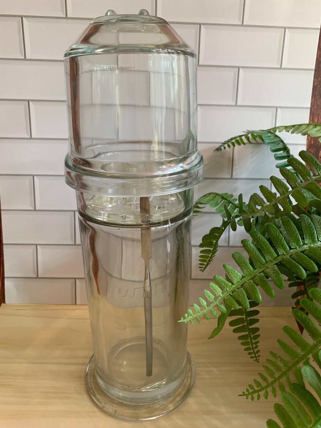 Vintage Cook Waite Dental Glass Sterilizer With Lid, Insert and One ...