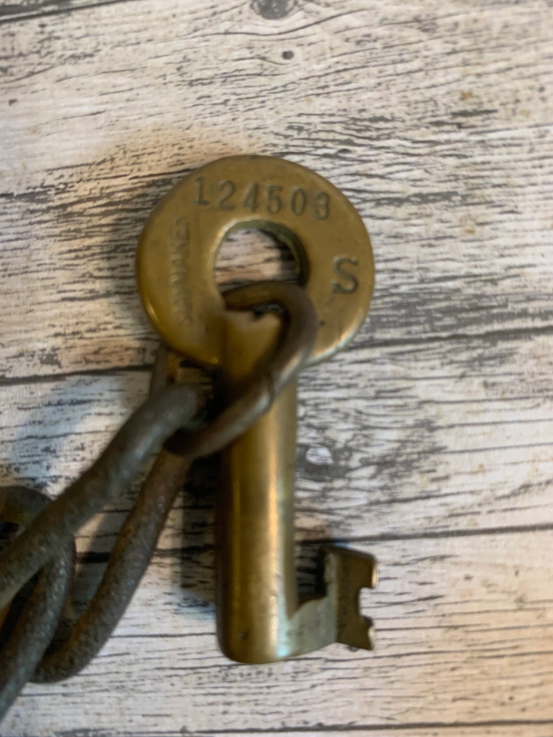 Antique Slaymaker B&O RR Lock With Key - Etsy