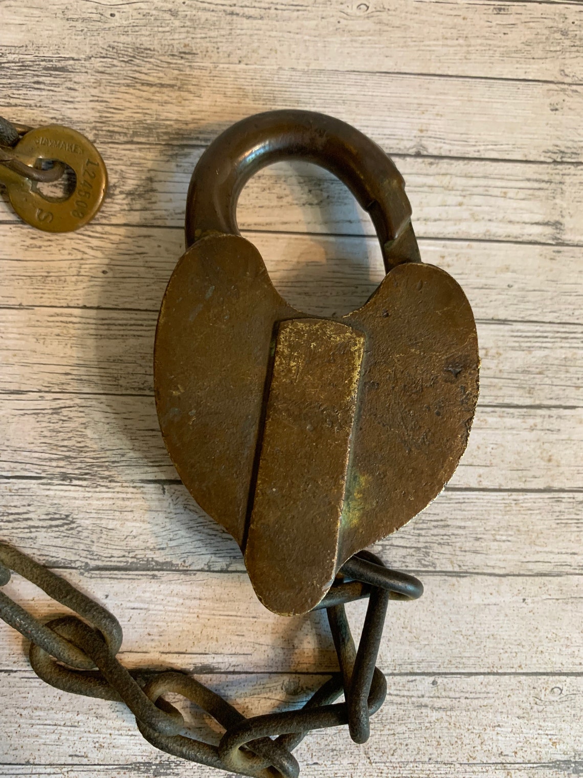 Antique Slaymaker B&O RR Lock With Key - Etsy