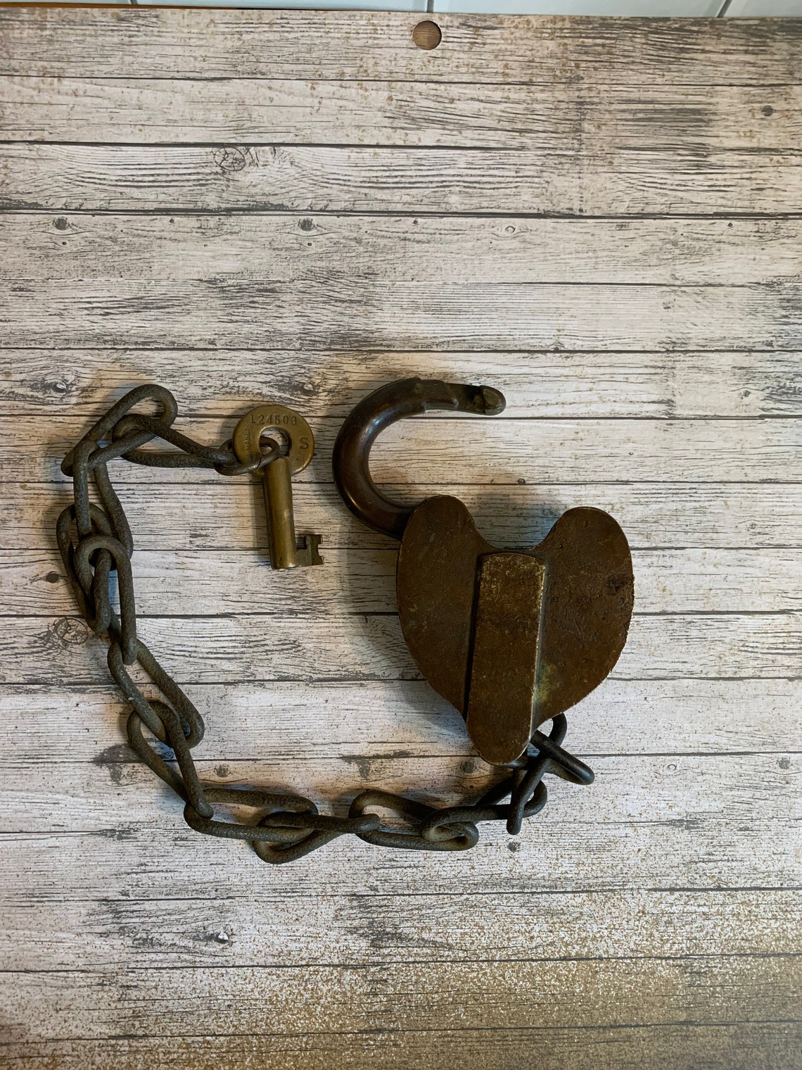 Antique Slaymaker B&O RR Lock With Key - Etsy