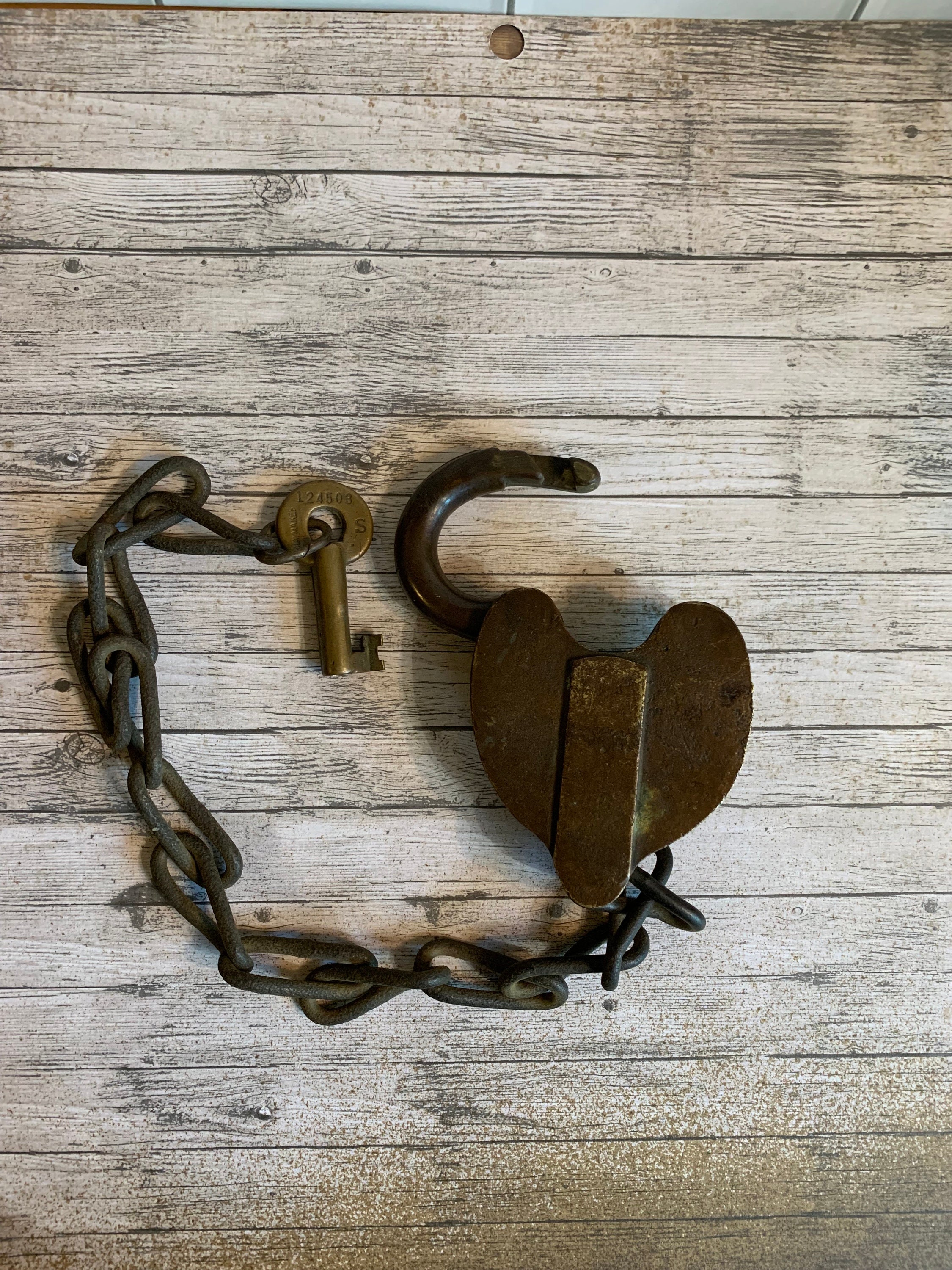 Antique Slaymaker B&O RR Lock With Key - Etsy