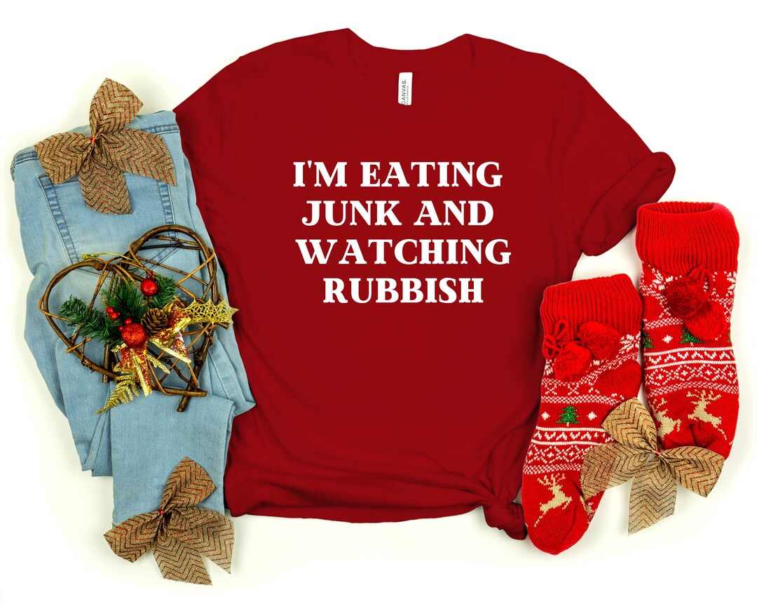 SVG I'm Eating Junk and Watching Rubbish Christmas File Home Alone SVG ...