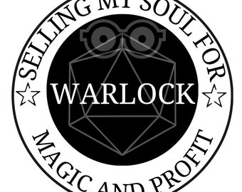 Warlock Svg | Etsy