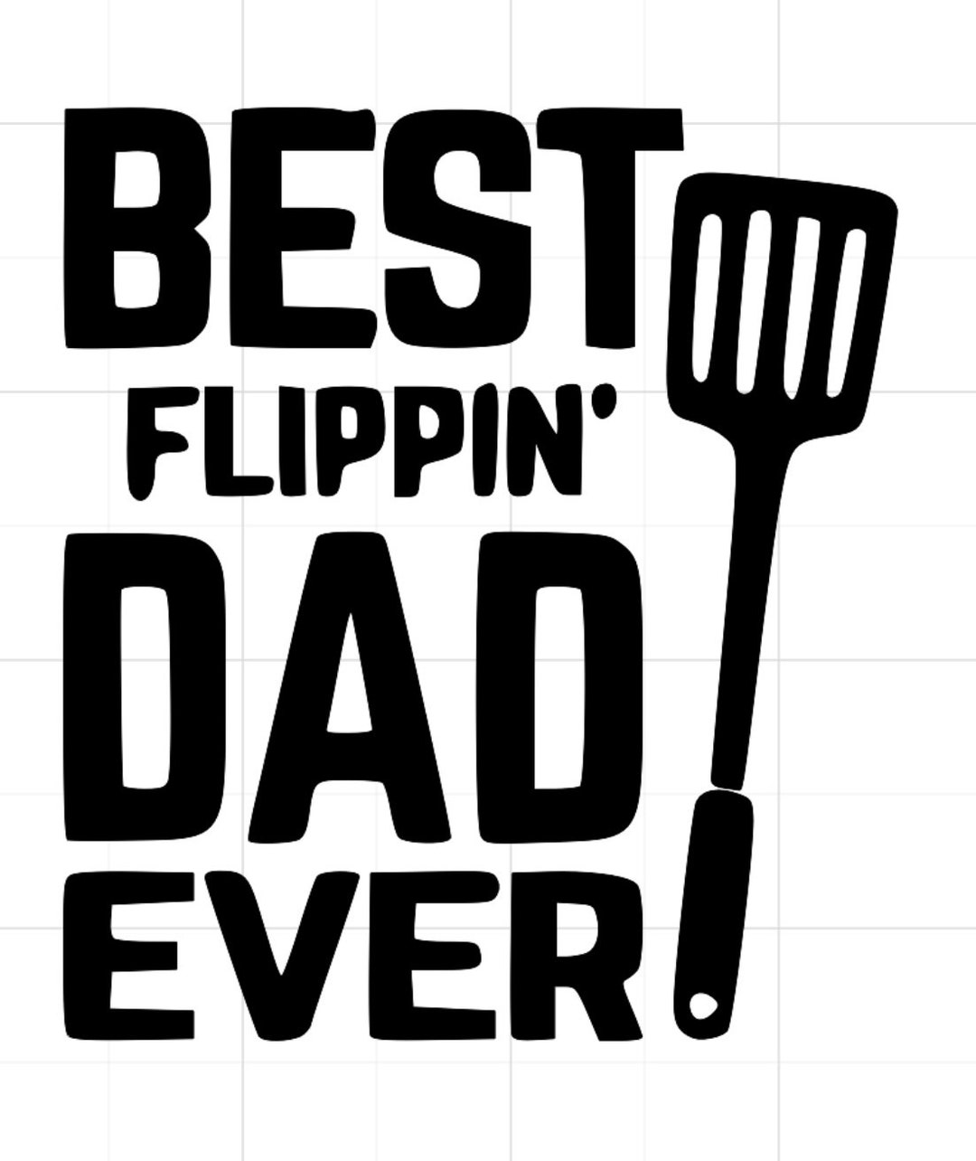 Father, Best Flippin Dad Permanent Vinyl Decal for Cars, Walls, Windows ...