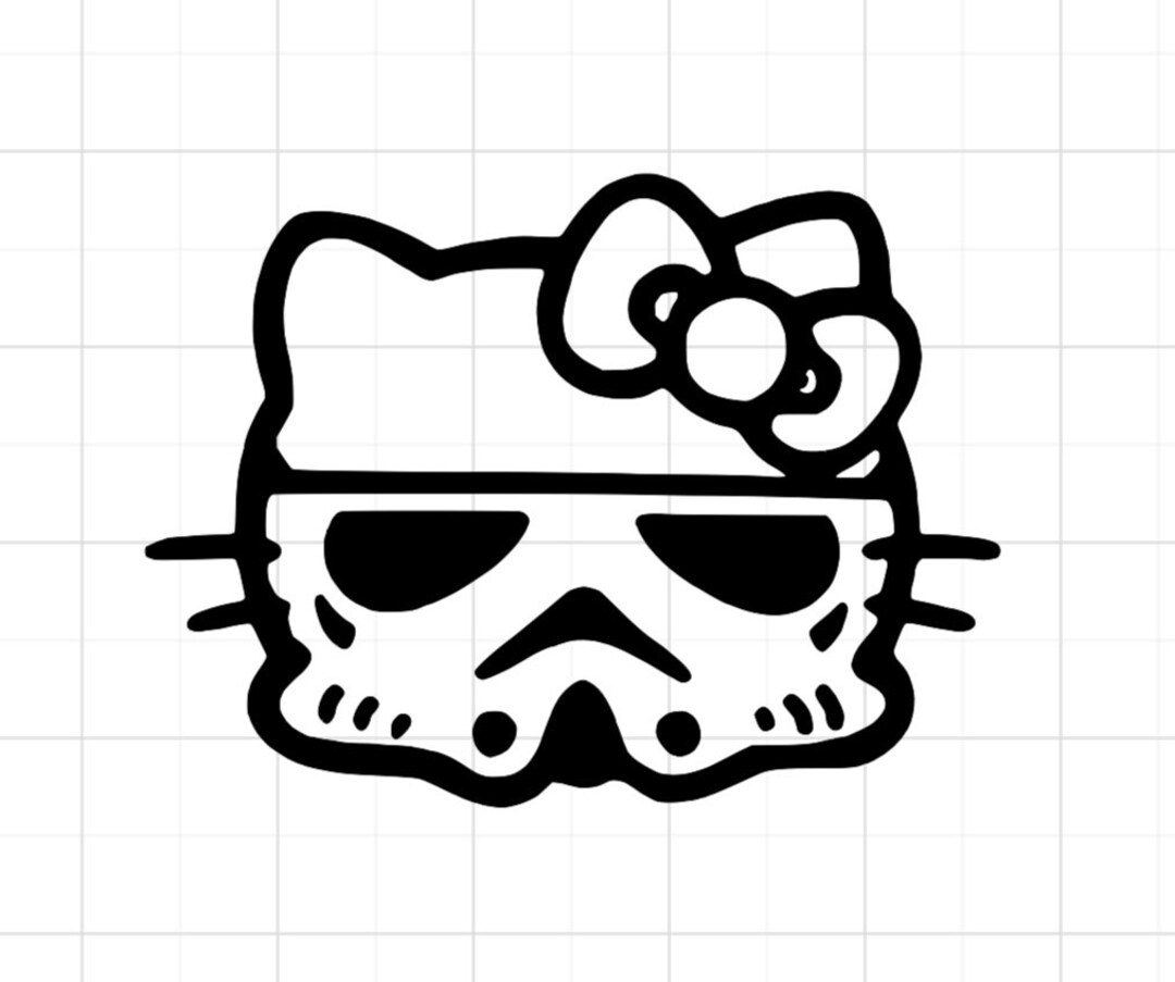 Kitty Style, Permanent Vinyl Decal Sticker for Car, Walls, Windows ...