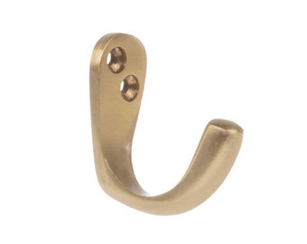 Brass Utility Hook - Etsy