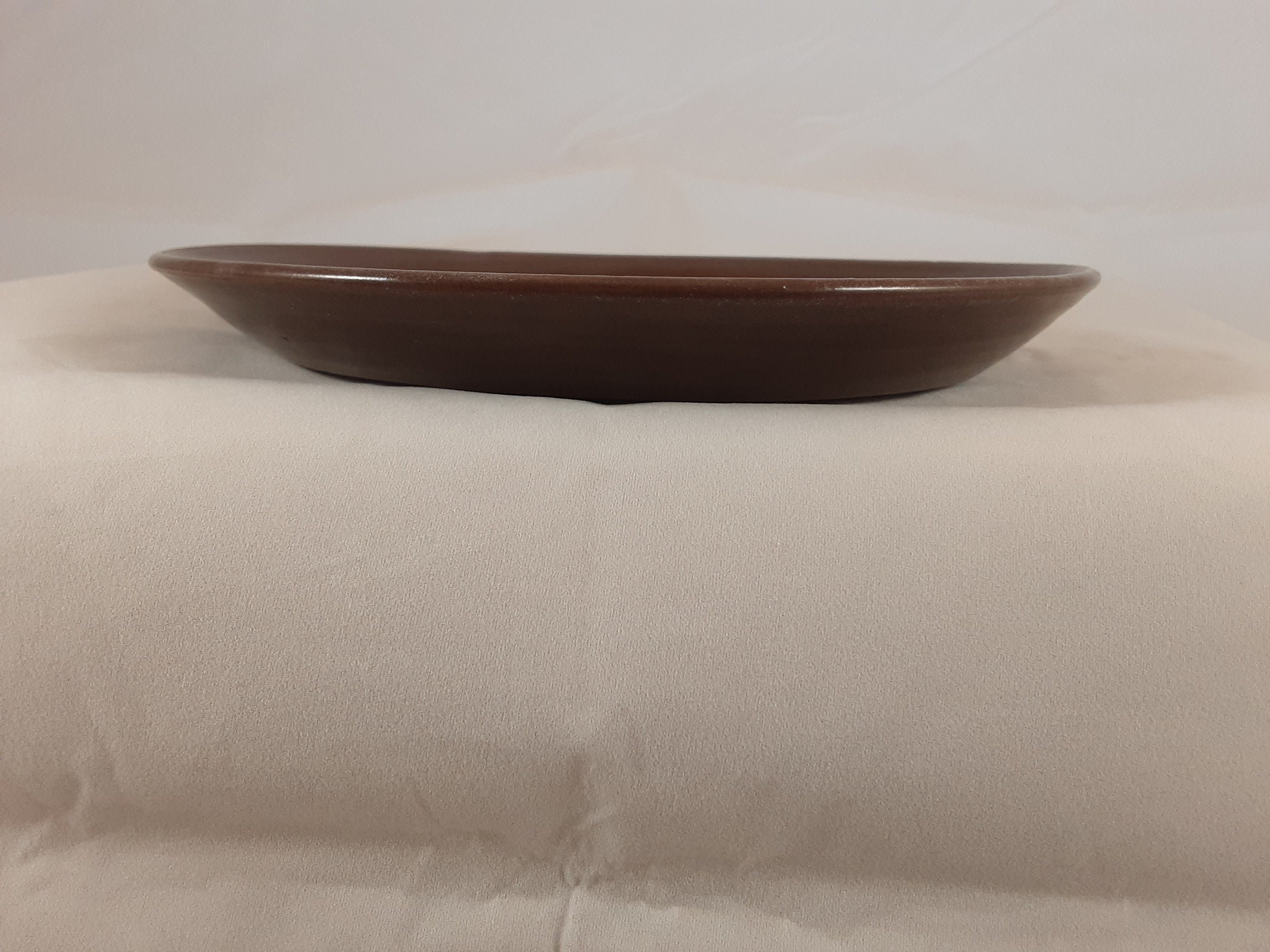 Hand Carved Flower Design Plate - Etsy