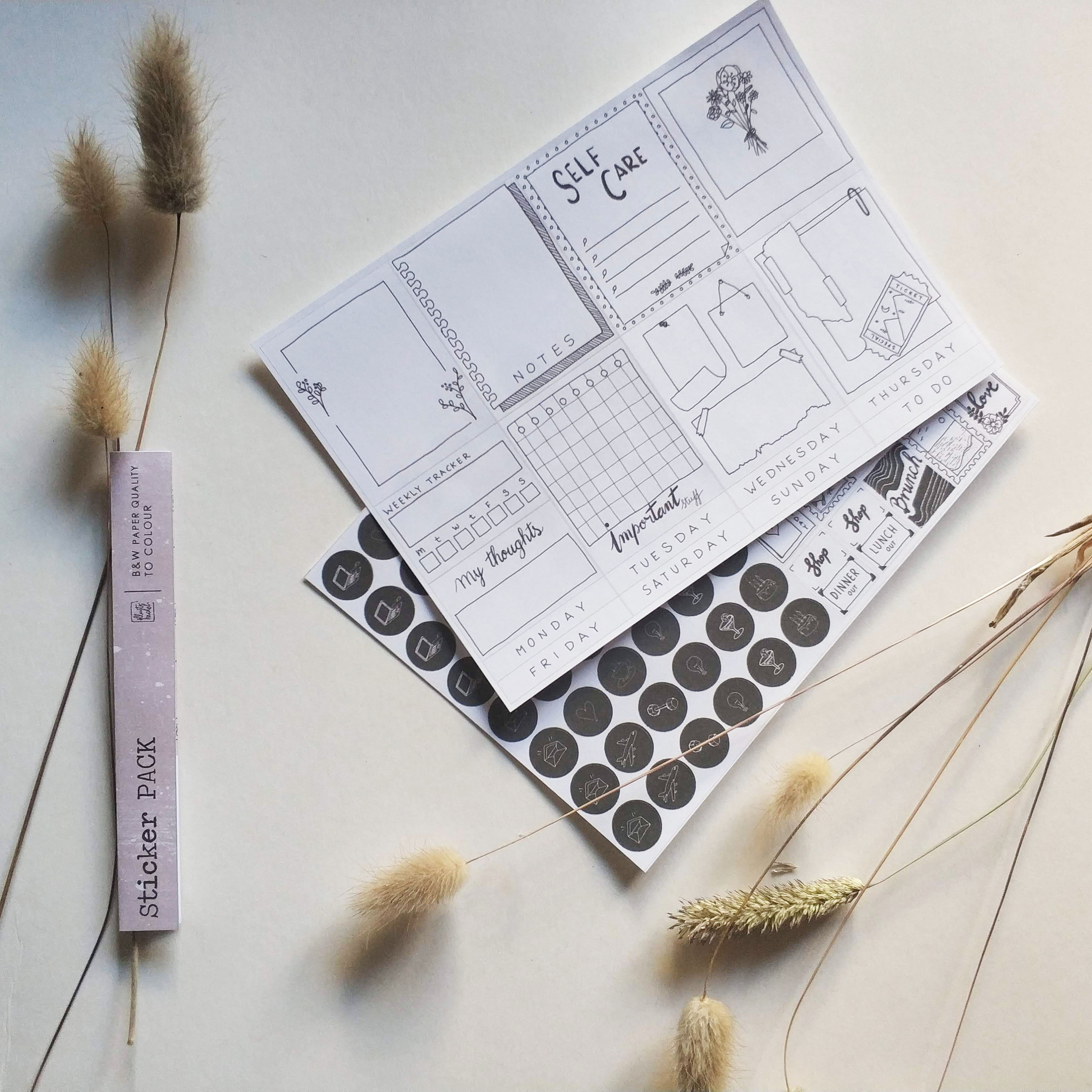 Color Journal stickers pack Labels, Stickers & Tags Papercraft etna.com.pe