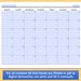 Blank Undated Monthly Calendar Planner Printable Template, Editable ...