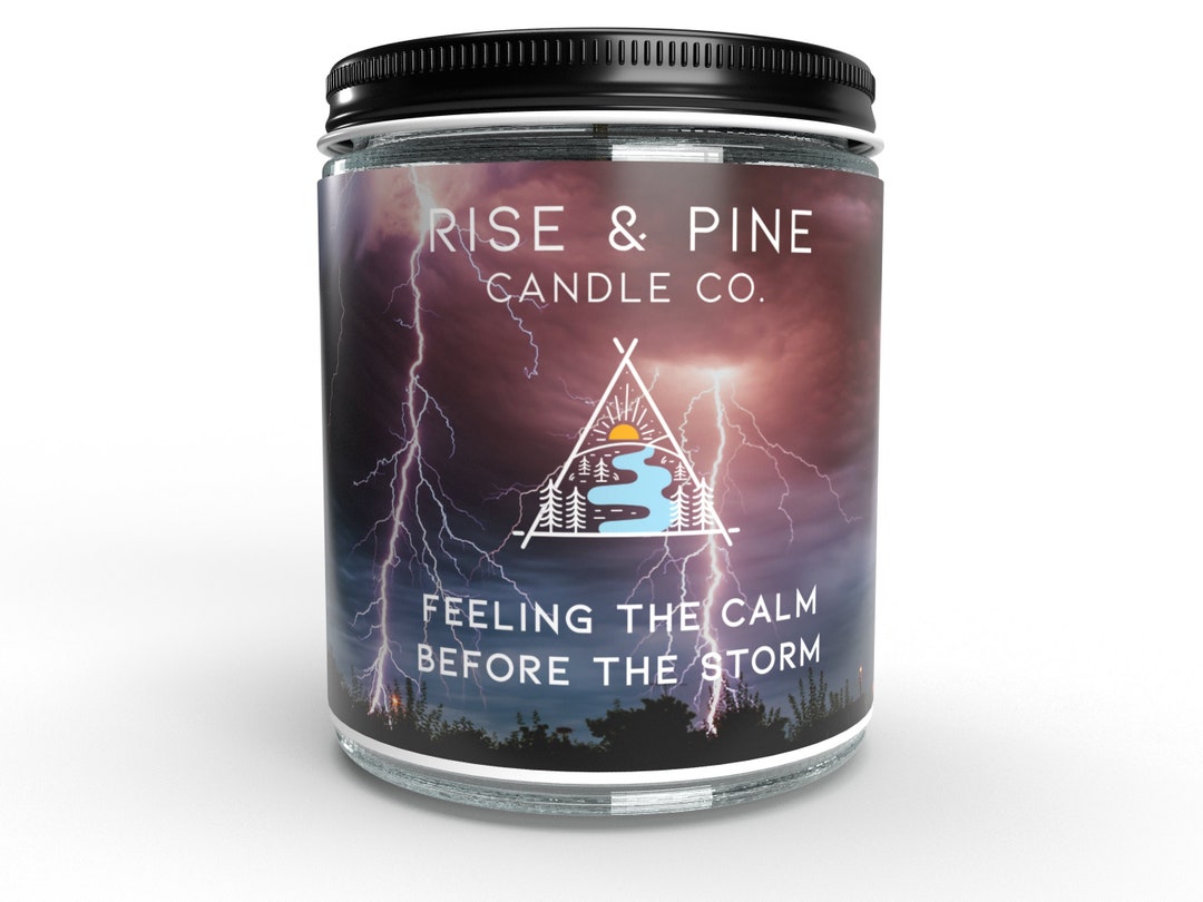 Petrichor Soy Candle: Rain & Earth Scent - 9oz - Etsy