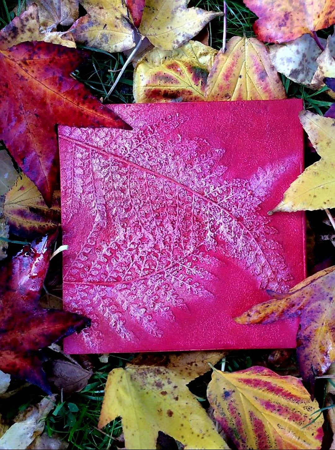 Fern Botanical Plaster Casting - Etsy