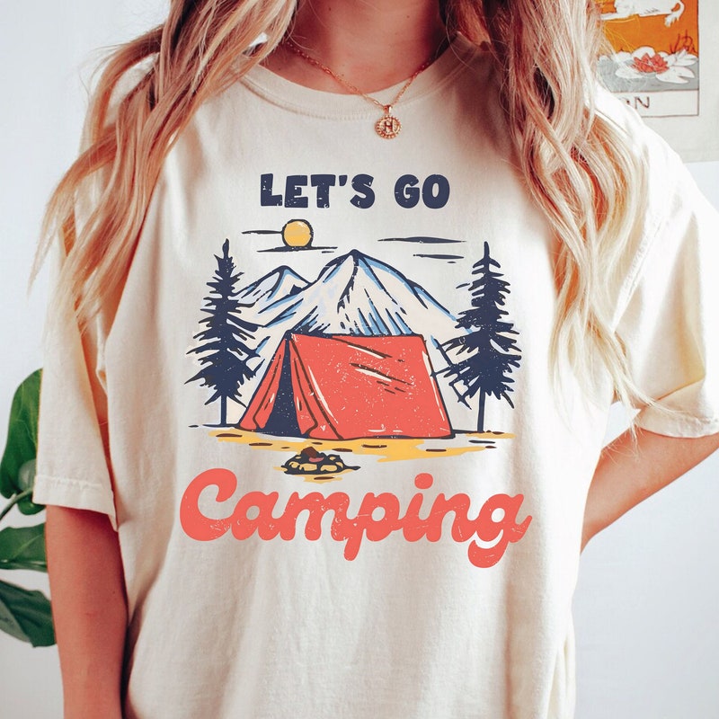 Lets Go Camping - Etsy
