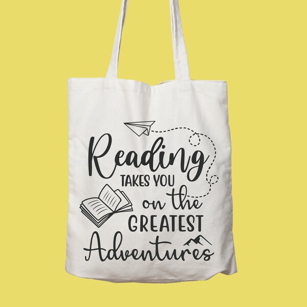 Book Tote - Etsy