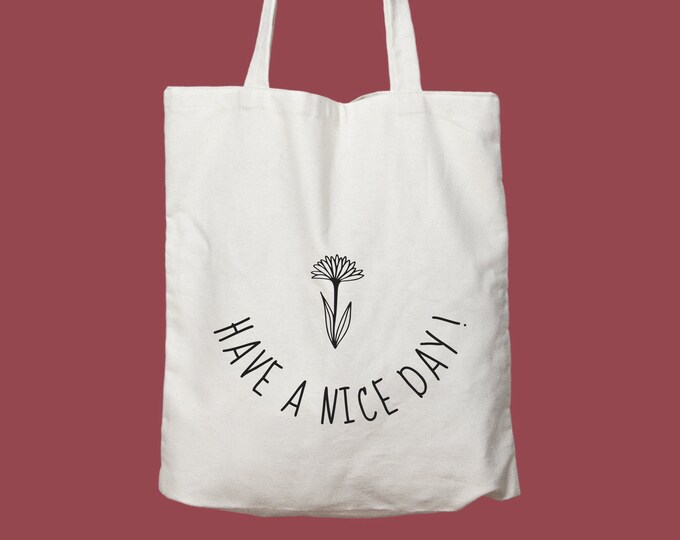 Happiness Tote Bag Friendly Bag Positive Bag Everyday Bag - Etsy