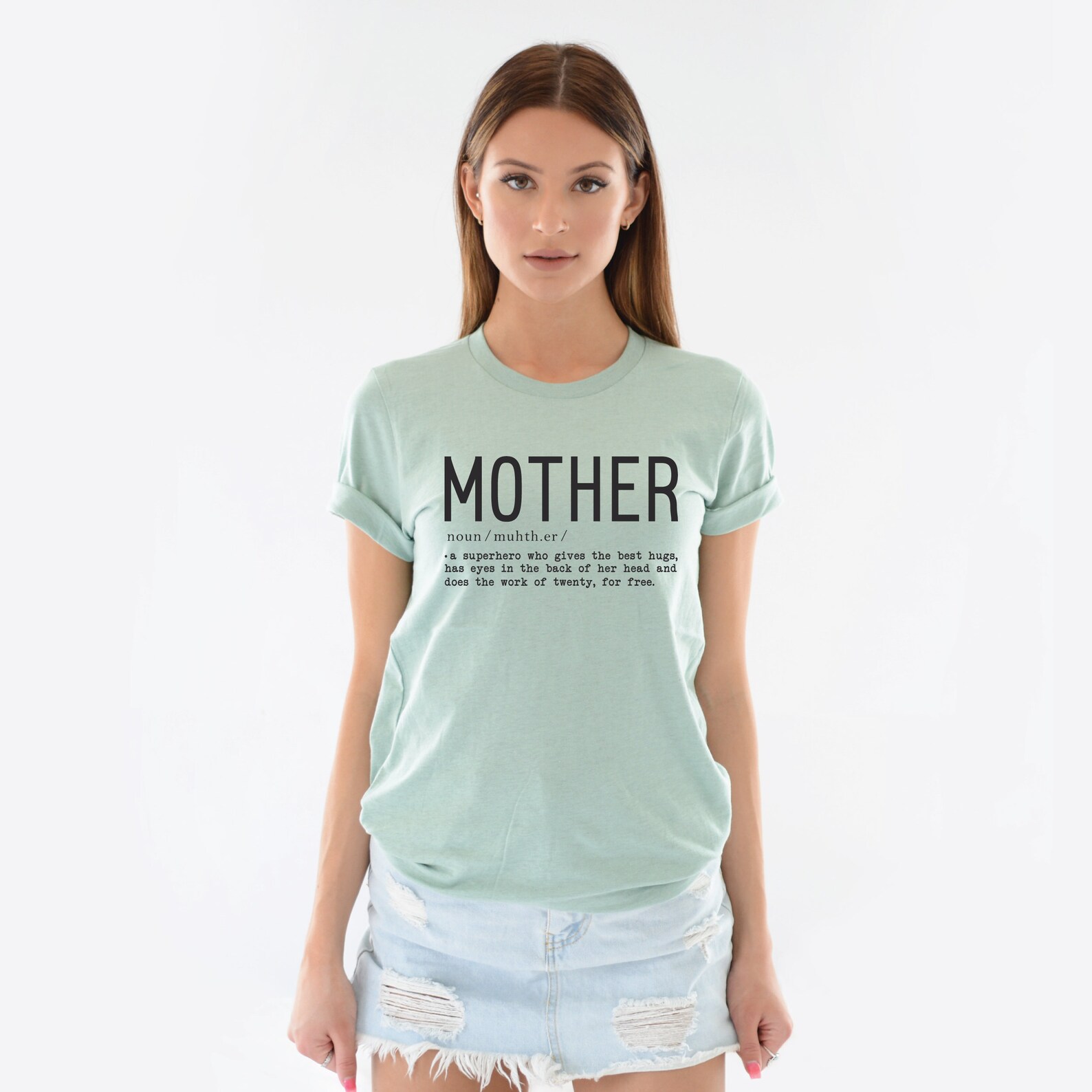 Mother Shirt Mom Shirt Cotton Tee Gift for Mom Mom Shirt | Etsy