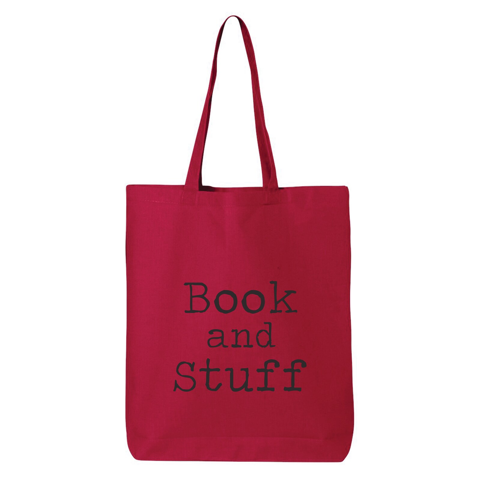 Books and Stuff Tote Bag Book Lover Book Bag Gift for Her - Etsy