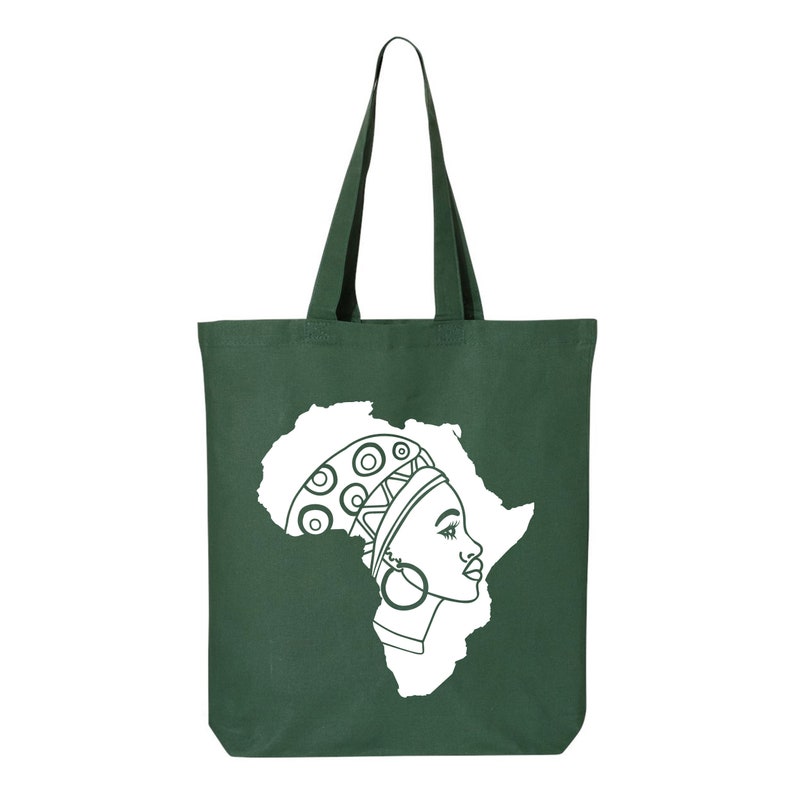 Africa Map African Style Tote Bag Friendly Bag Shopping - Etsy