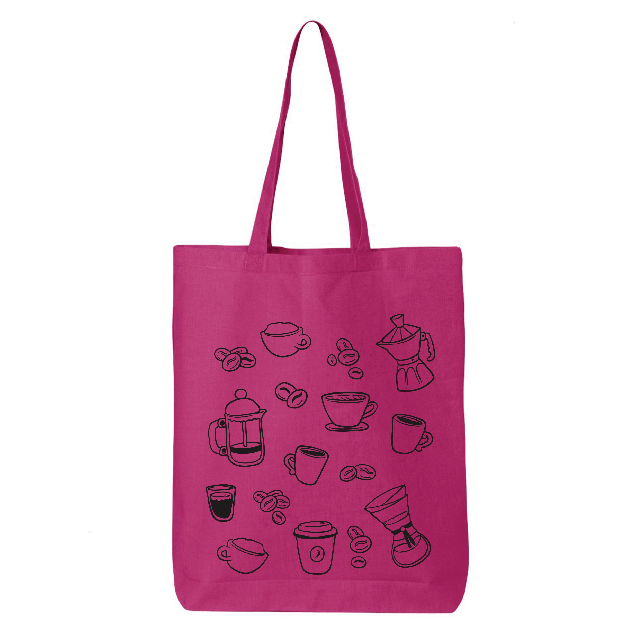 Coffee Tote Bag Coffee Lover Friendly Bag Shopping Bag | Etsy