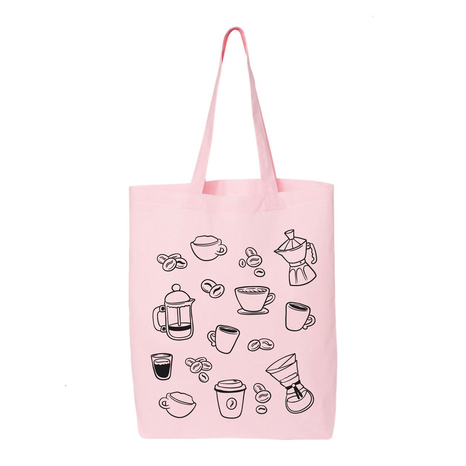 Coffee Tote Bag Coffee Lover Friendly Bag Shopping Bag - Etsy