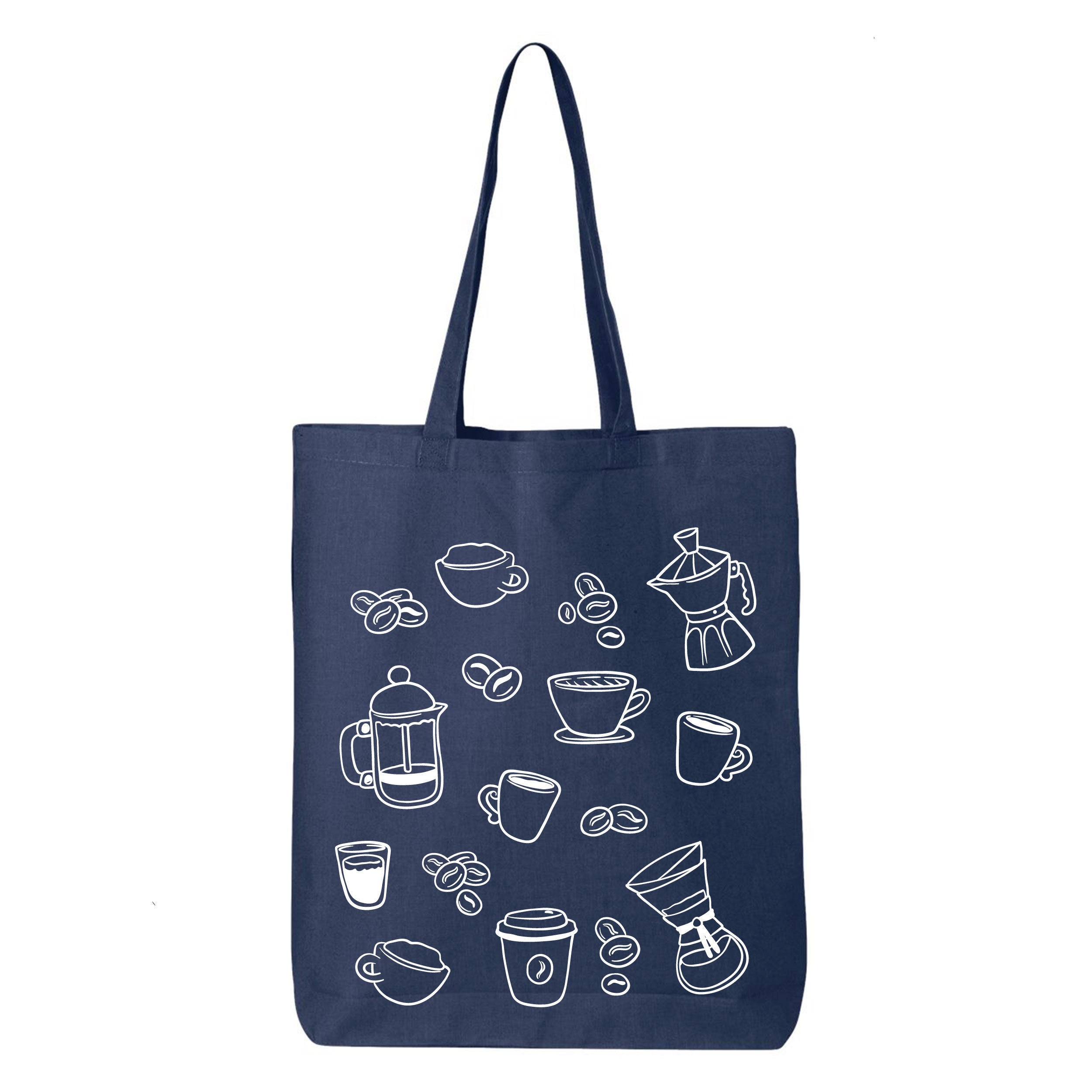 Coffee Tote Bag Coffee Lover Friendly Bag Shopping Bag | Etsy
