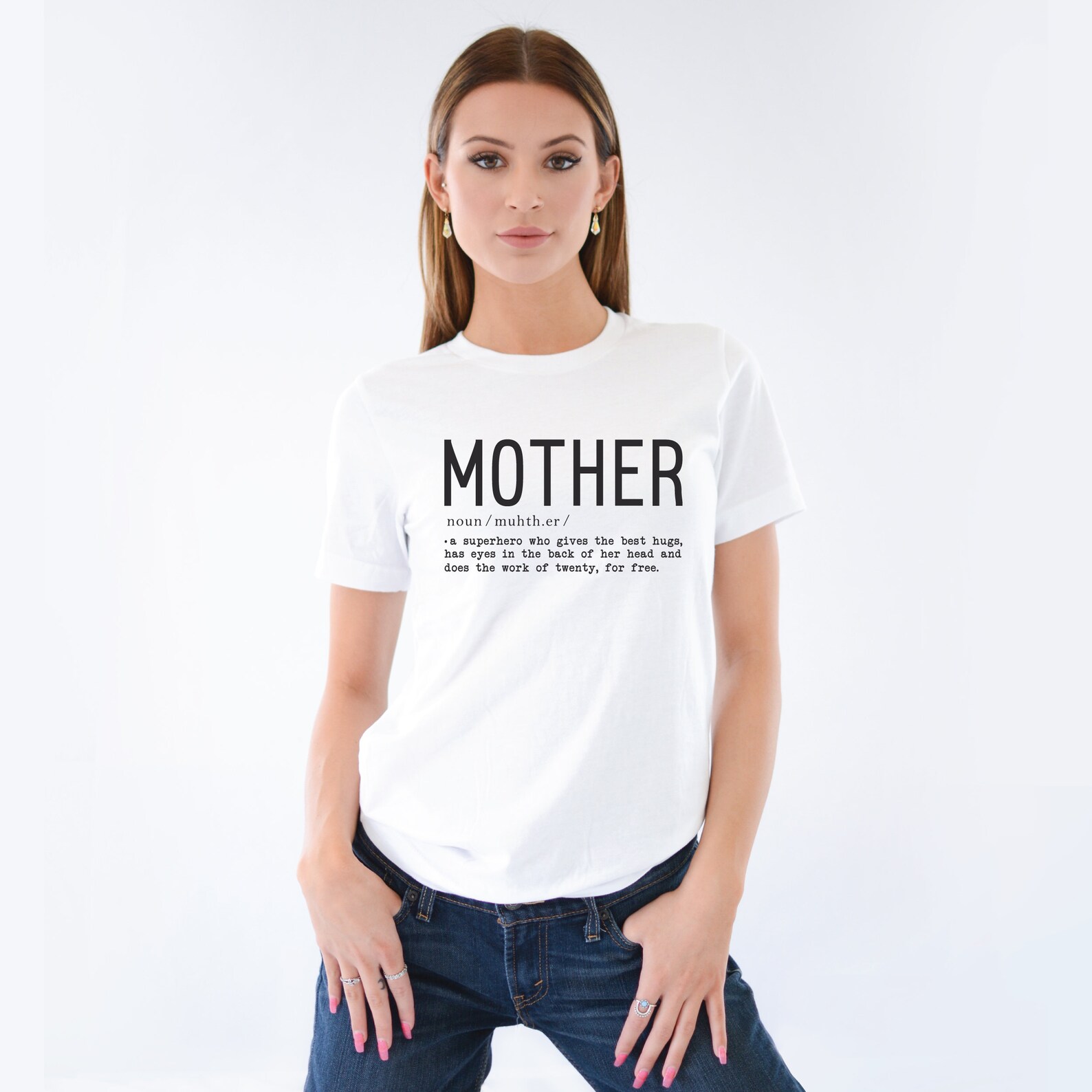 Mother Shirt Mom Shirt Cotton Tee Gift for Mom Mom Shirt | Etsy