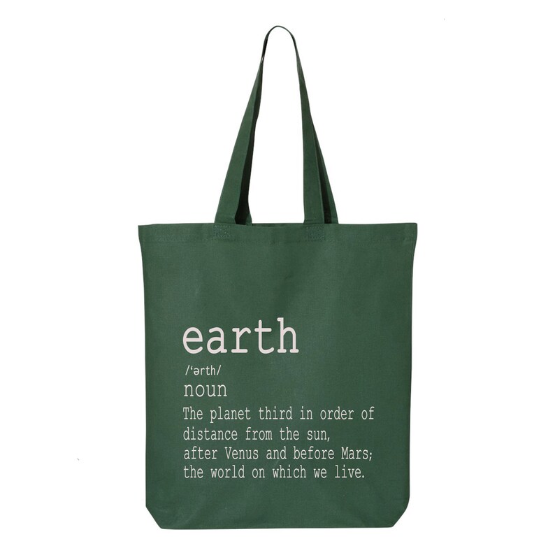 Earth Tote Bag Earth Day Tote Bag Shopping Bag Shoulder - Etsy