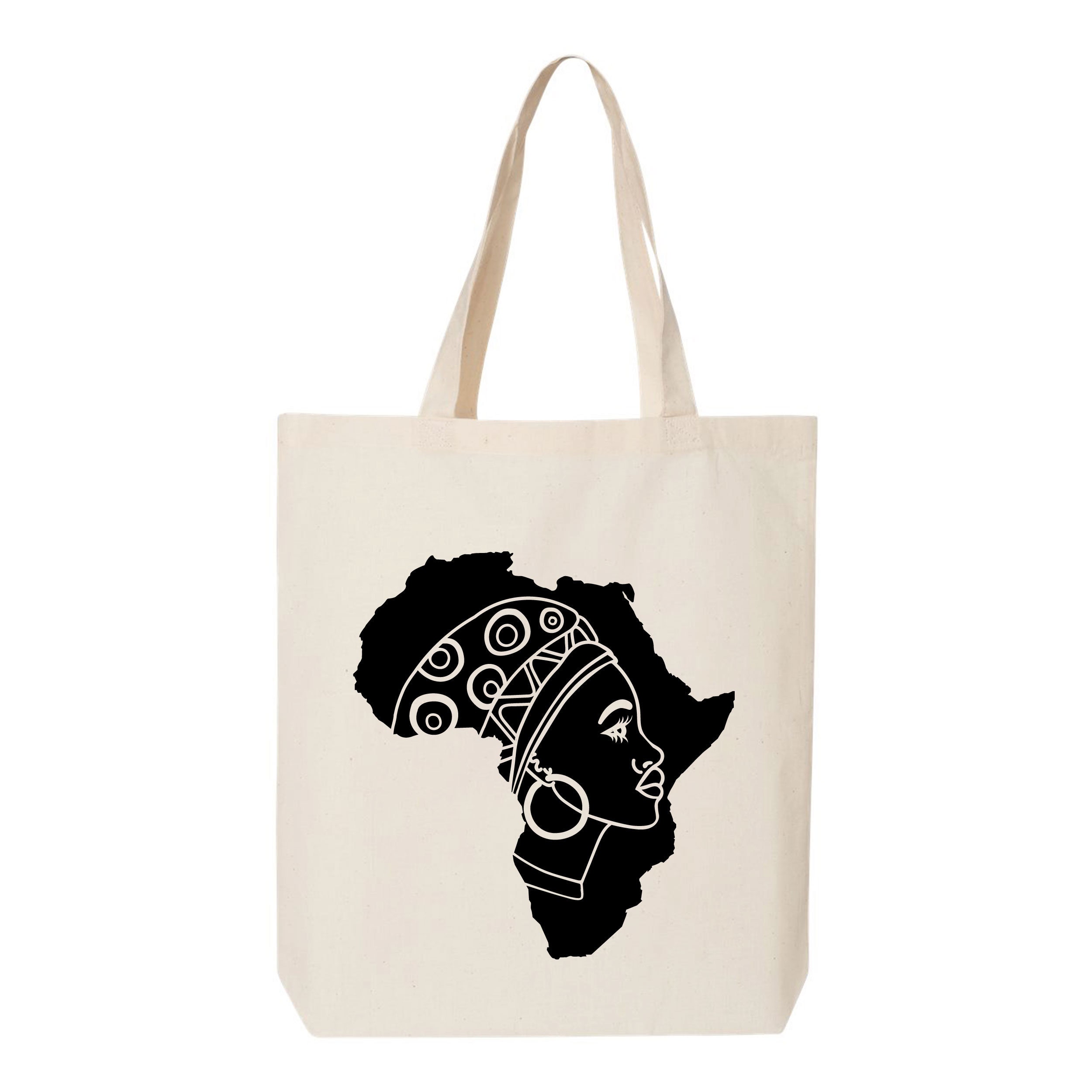 Africa Map African Style Tote Bag Friendly Bag Shopping | Etsy