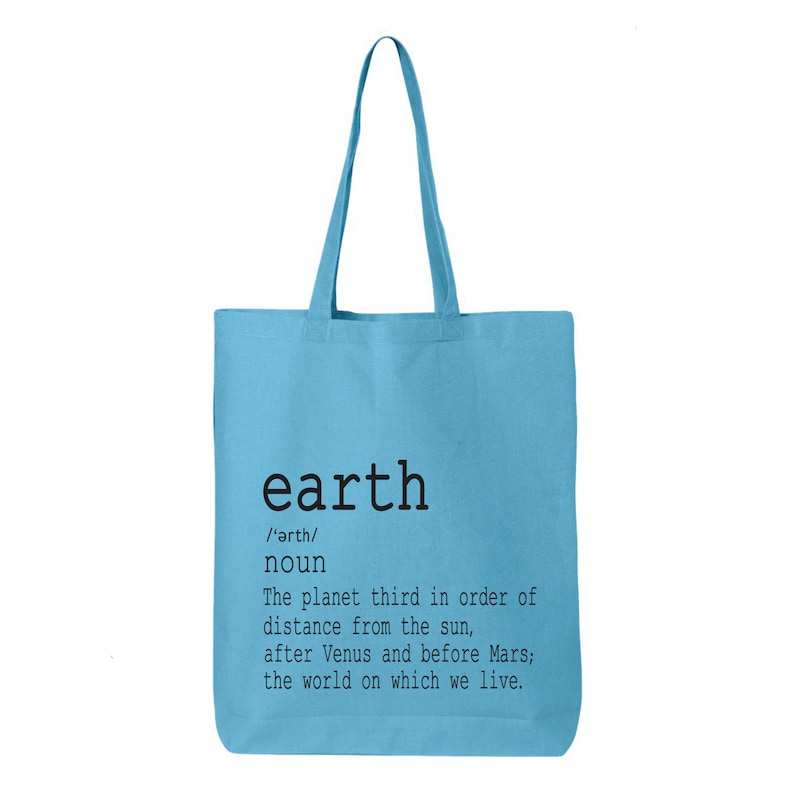 Earth Tote Bag Earth Day Tote Bag Shopping Bag Shoulder - Etsy