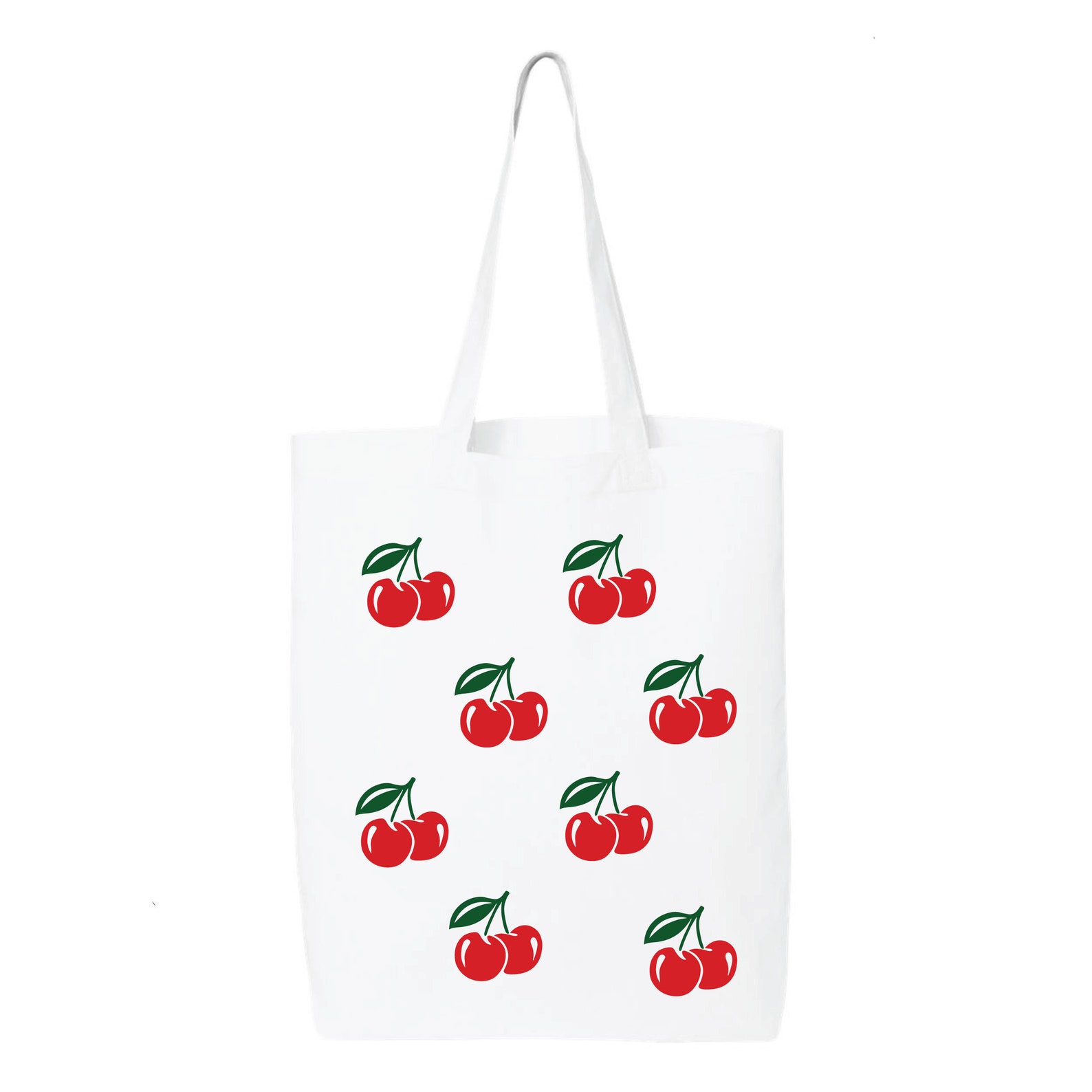 Cherry Tote Bag Eco-friendly Foodie Gift Canvas Tote Bag - Etsy