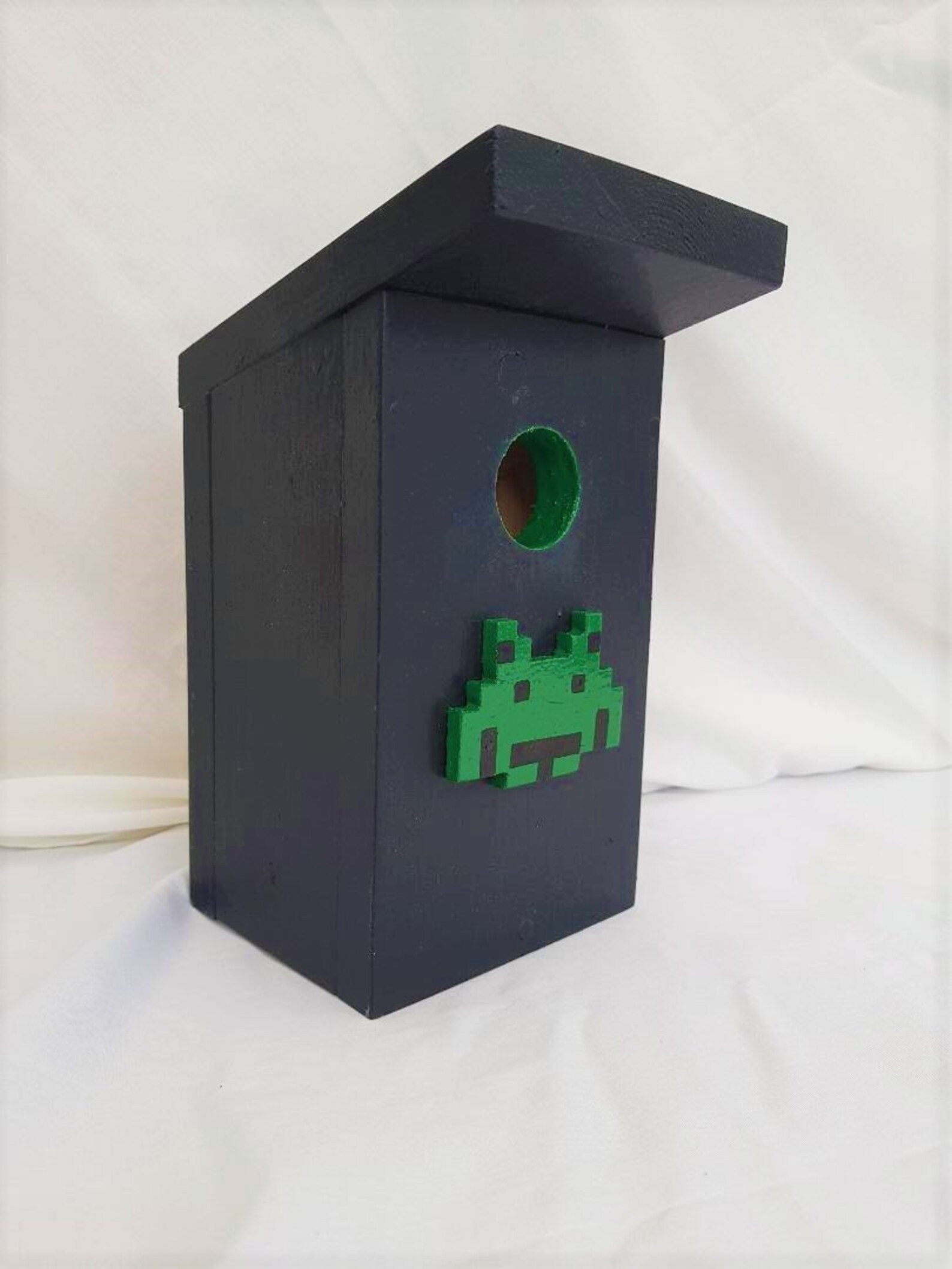 Space Invader Themed Birdhouse - Etsy
