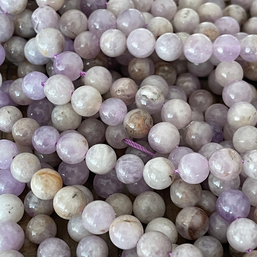 Lavender Jade Bead Strands - 4mm 6mm 8mm - Etsy