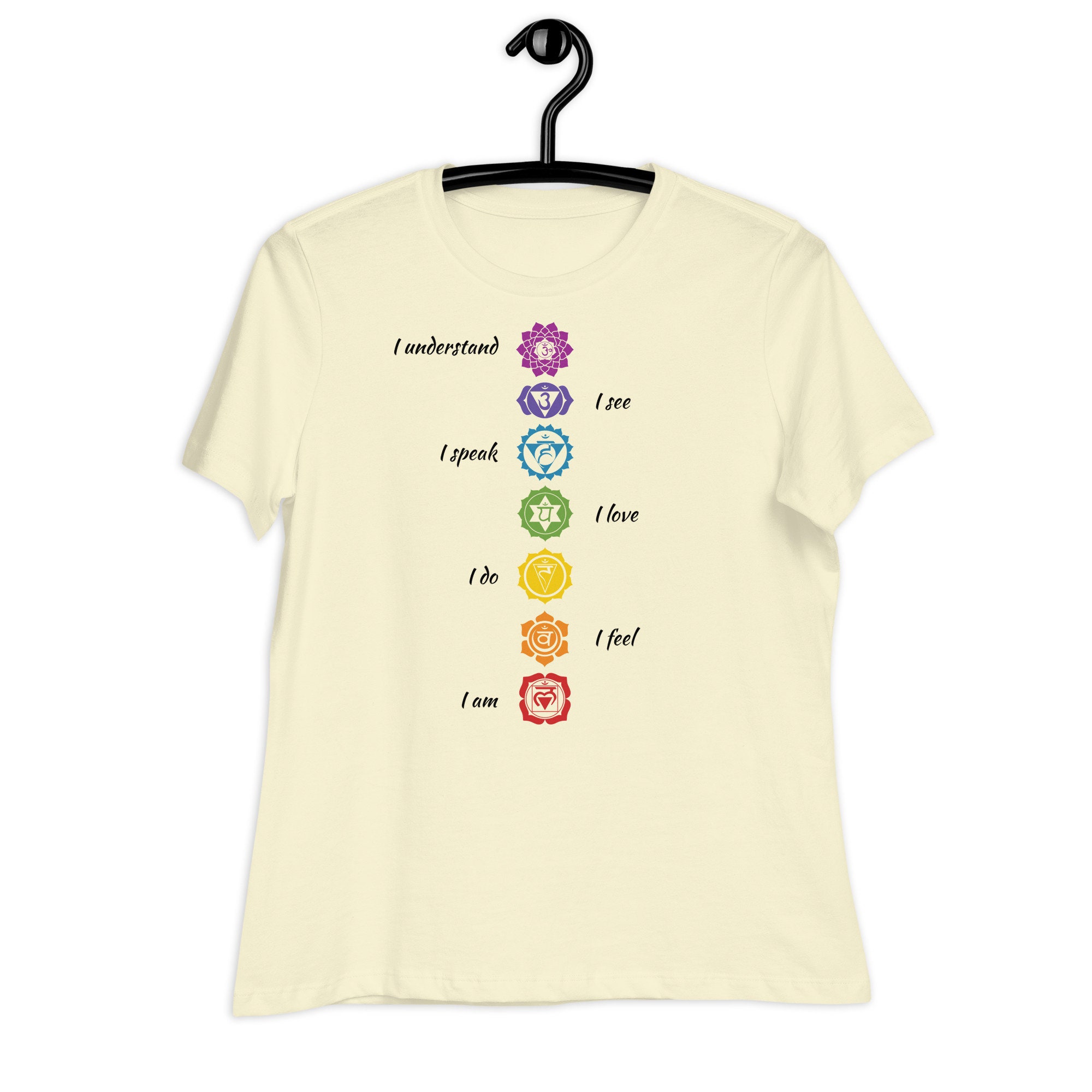 Chakras Tshirt | Chakras Tee | Chakra Symbols | Namaste | Aligned ...
